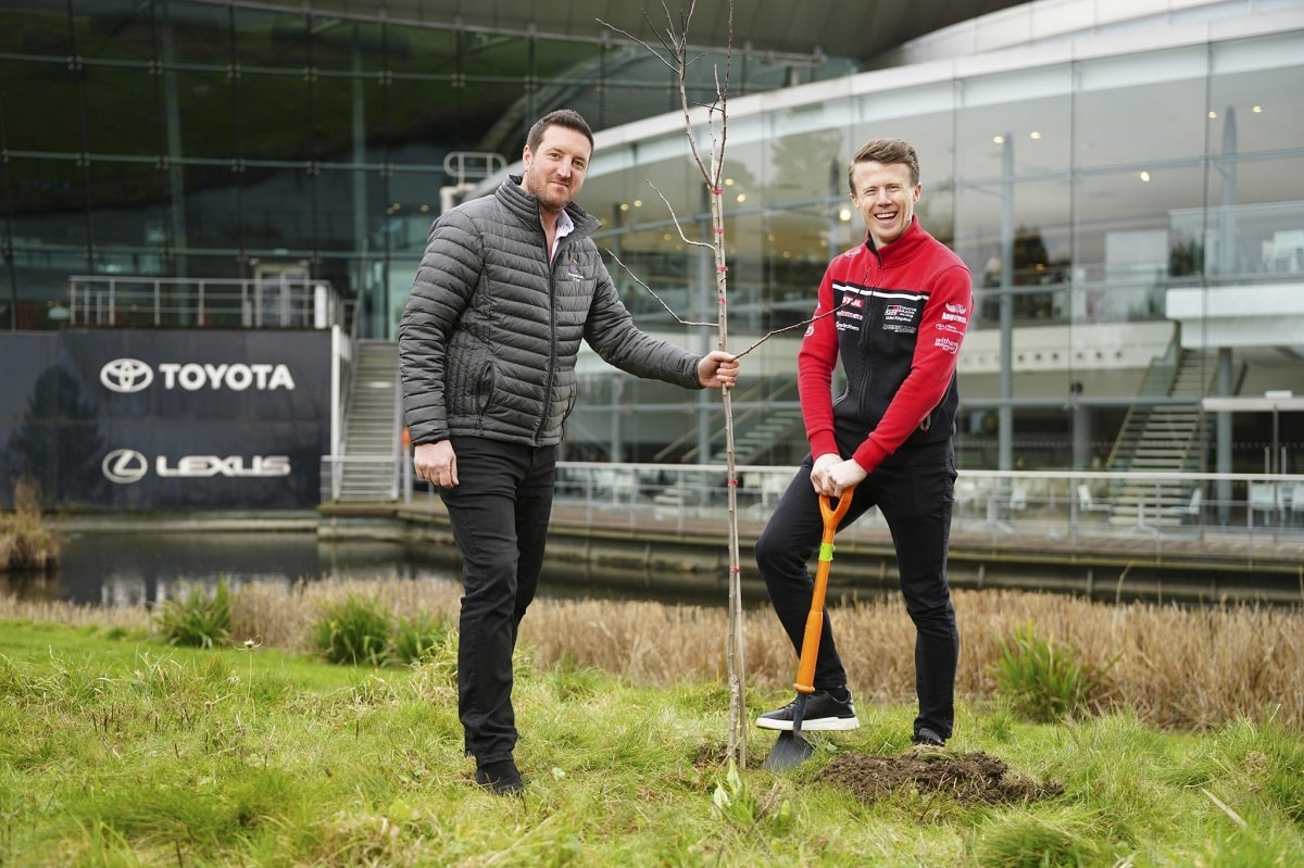 Tree planting commitment with touring car racing star renewed | FM ...