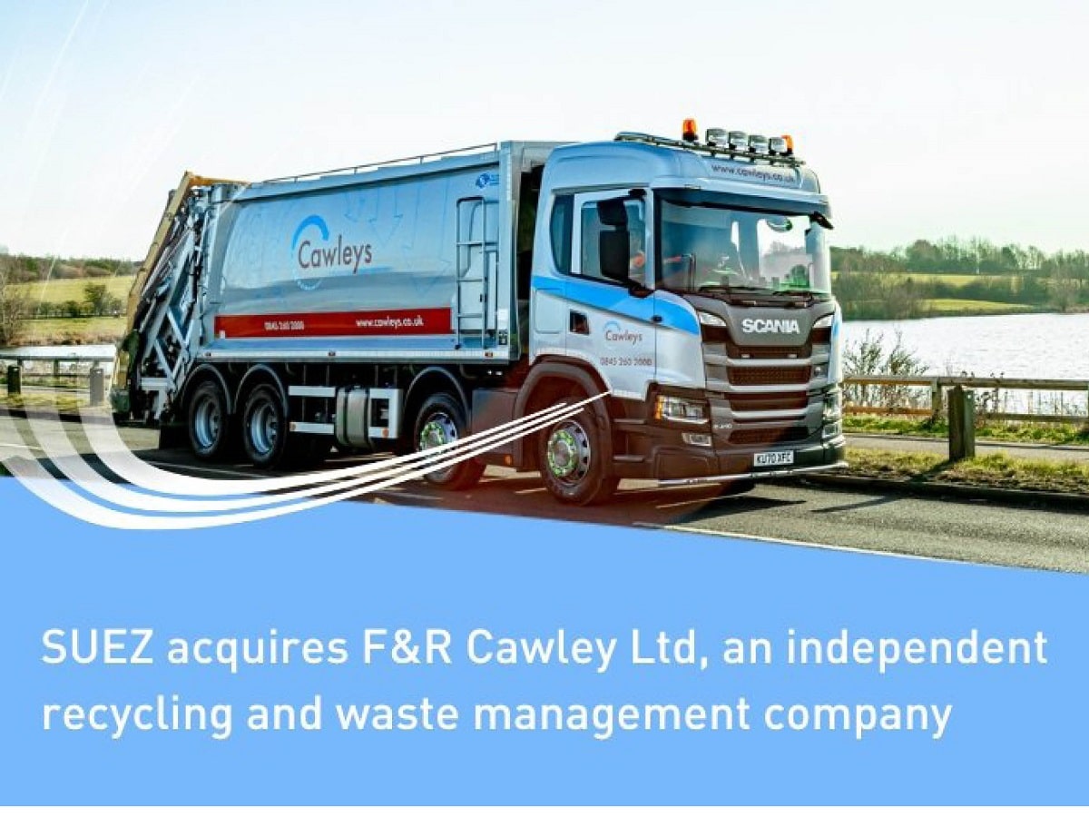 Cawleys joins leading environmental services provider Suez Recycling ...