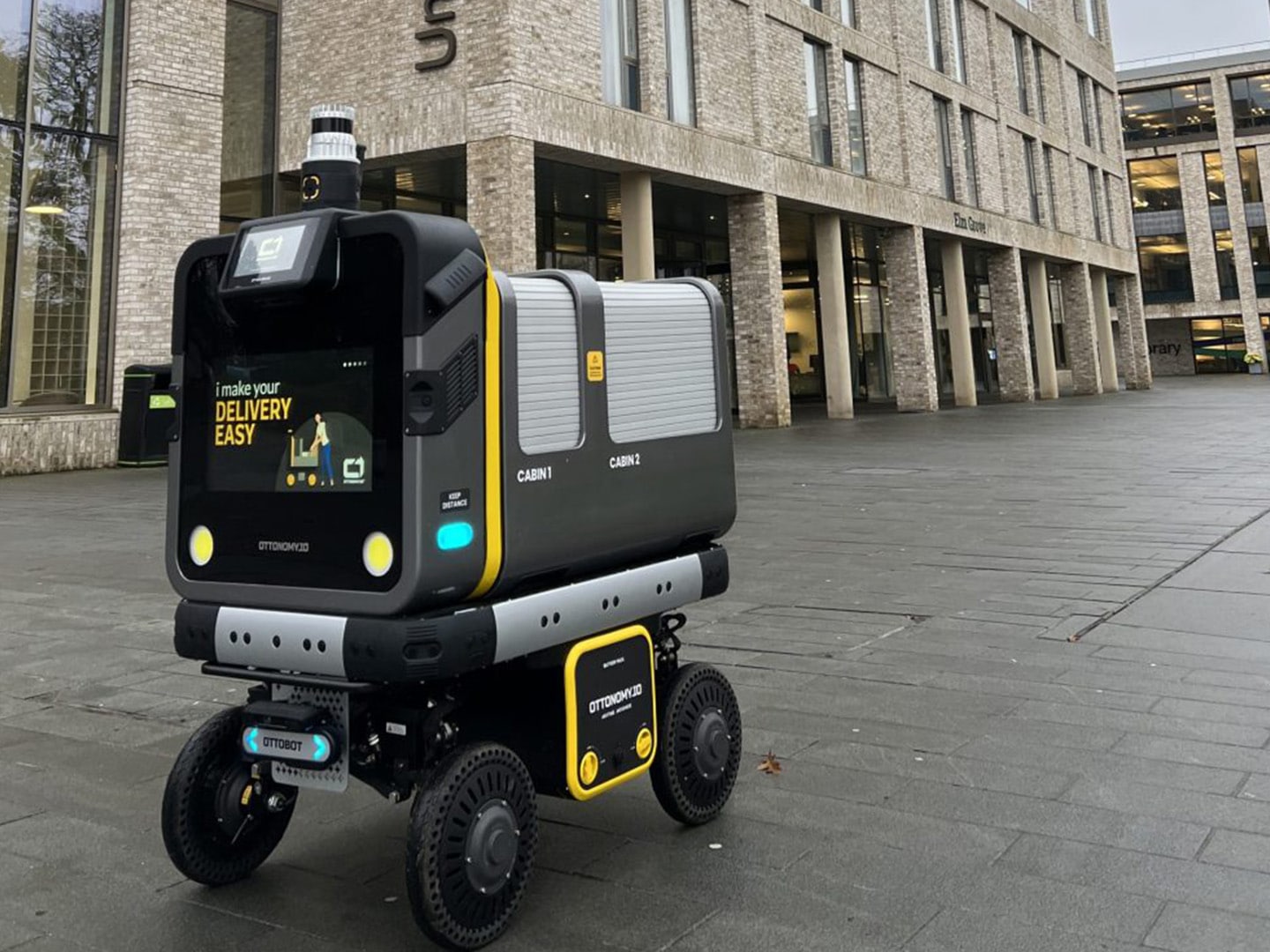 Elior UK introduces new robot delivery technology at the University of ...