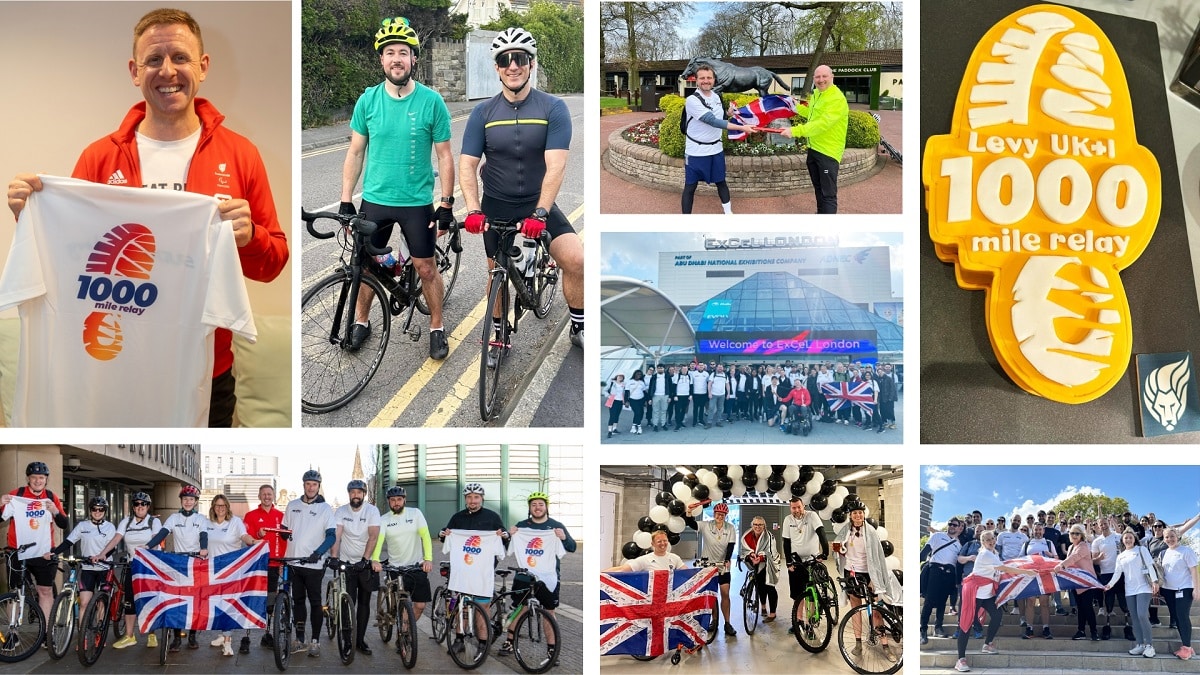Levy UK Raises over £50,000 for ParalympicsGB through its 1,000-Mile ...