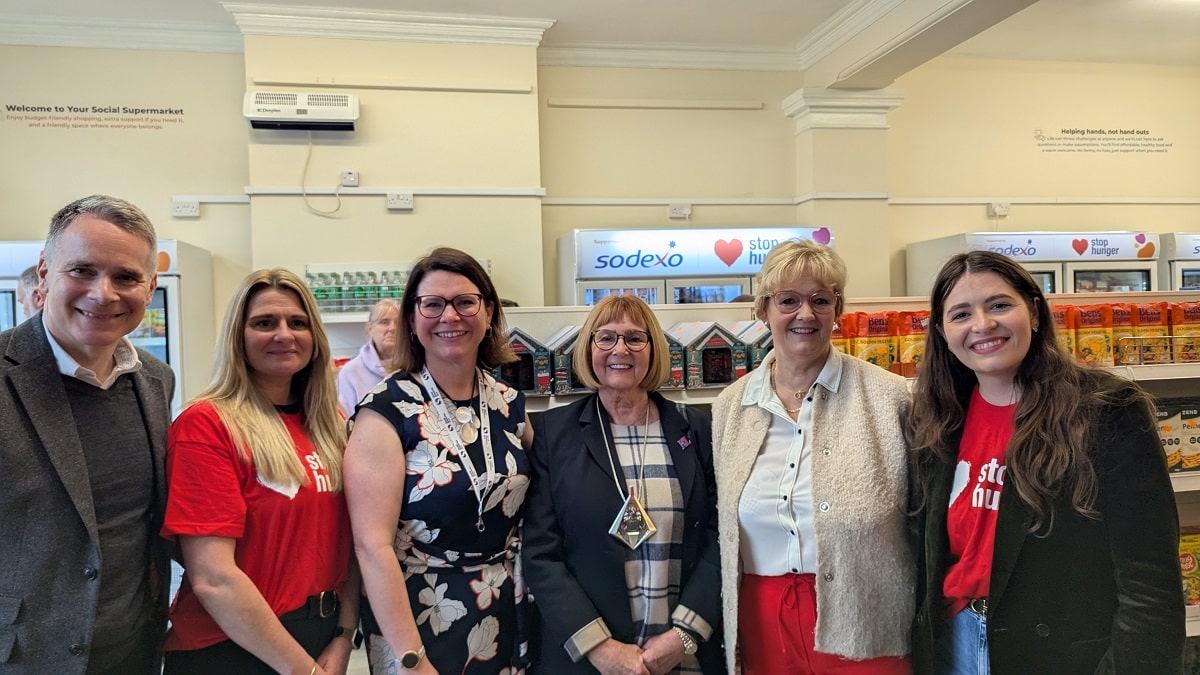 Sodexo Stop Hunger funding supports opening of social supermarket in ...
