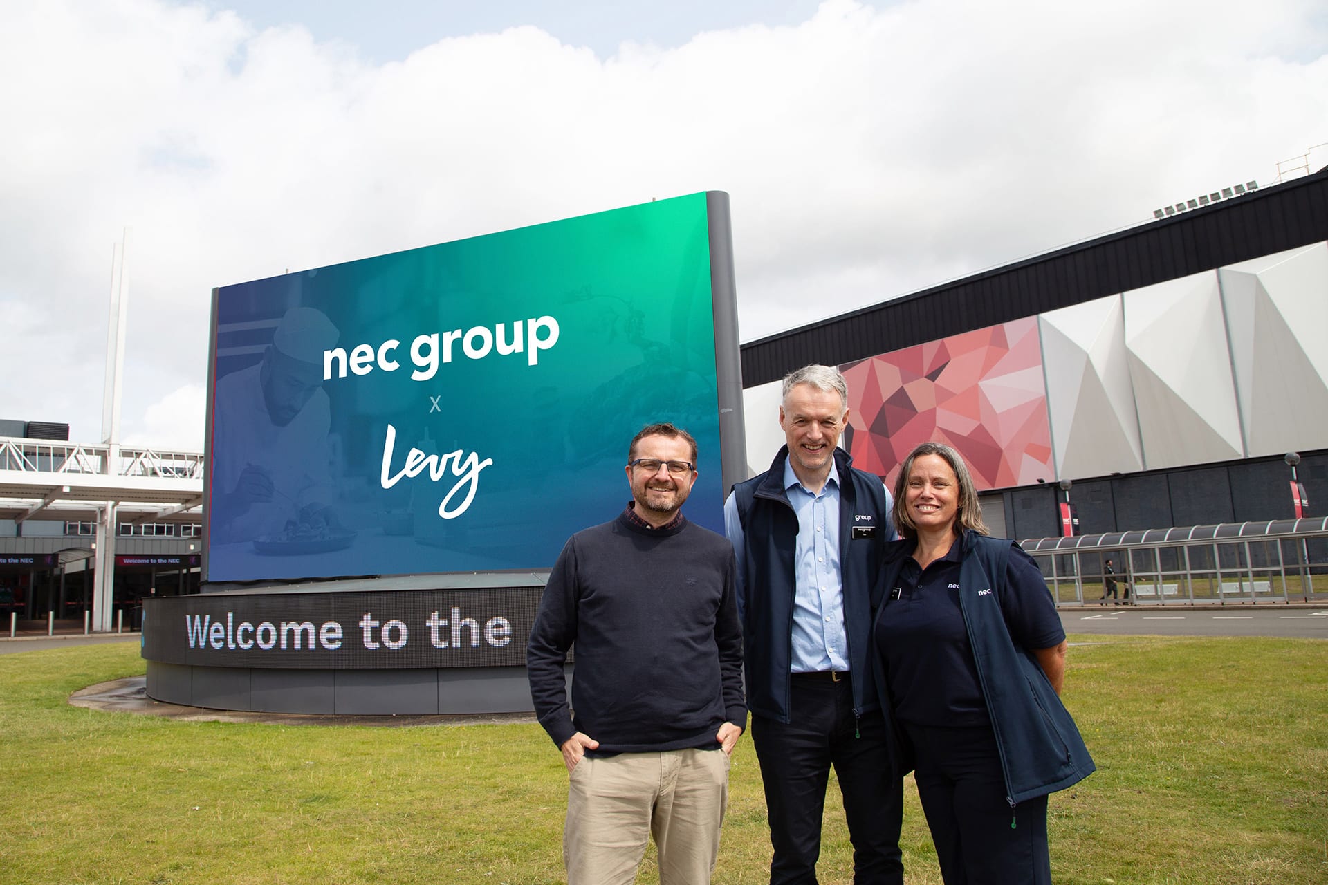NEC Group announces new long-term partnership with Levy to enhance food ...