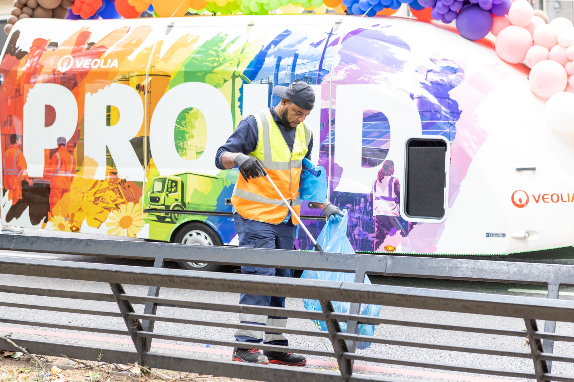 Veolia Westminster displays pride with London’s most colourful clean up ...