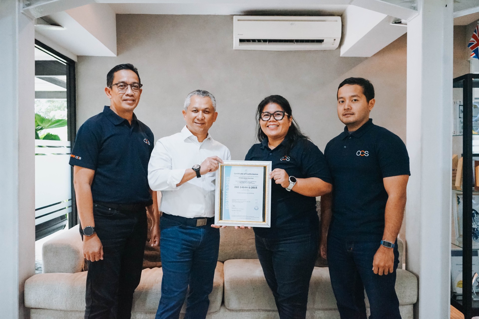 OCS Indonesia Achieves ISO 14644-1:2015 Certification for Air Particle ...