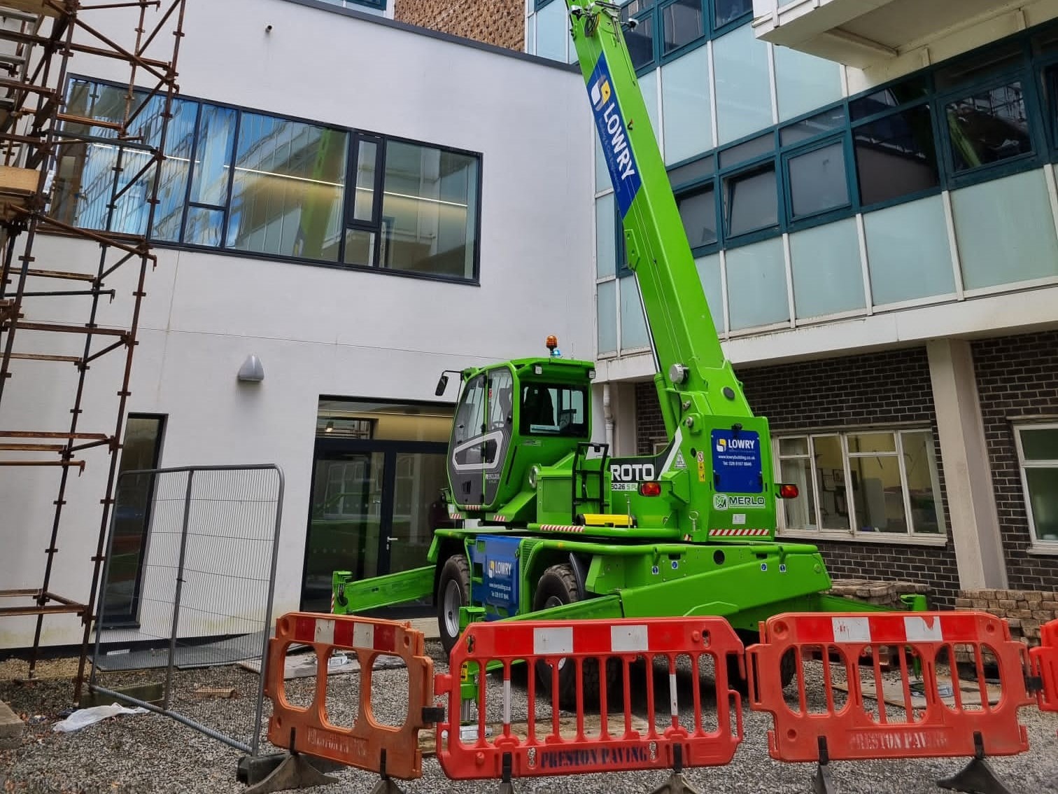 Lowry Building’s decade with Merlo telehandlers | FM Business Daily News